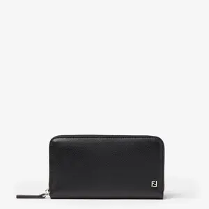 Fendi Ff Zip-around - Black