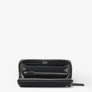 Fendi Ff Zip-around - Black