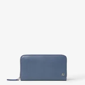 Fendi Ff Zip-around - Light Blue