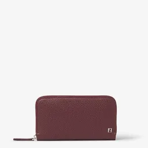 Fendi Ff Zip-around - Red