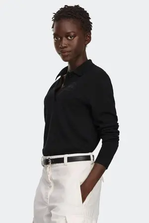 Canada Goose Melrose Knit Long Sleeve Polo