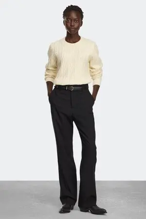Canada Goose Habel Knit Crew - Bone