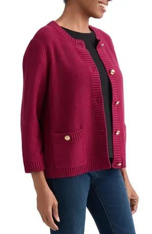 Jones New York Pocket Cardigan