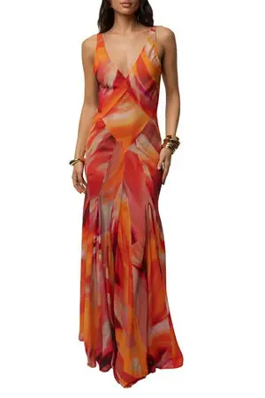 JLUXLABEL Prism Tide Maxi Dress