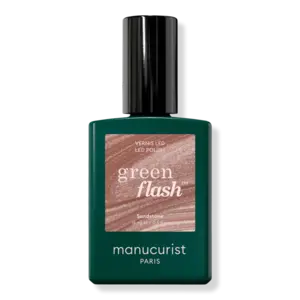 MANUCURIST Green Flash Led Gel Nail Polish, Non-toxic Nail Polish - Sandstone