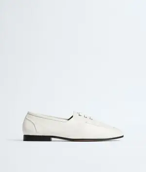 Bottega Veneta Gino Lace-up Shoe - Alabaster