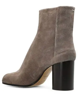 MAISON MARGIELA Tabi 80 Booties In Suede Leather