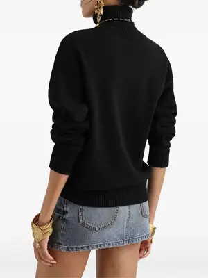 Dolce & Gabbana Oversized Brushed Wool Turtlenec