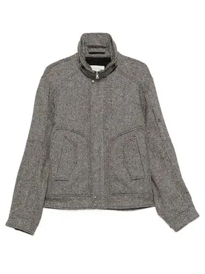 Dries Van Noten Wool Vince Jacket With A Relaxed Fit - Black
