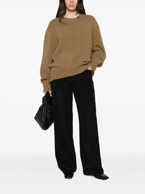 THE ROW Eglitta Velvet Trousers
