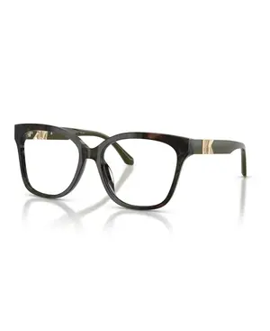 Michael Kors Topanga Eyeglasses - Olive Camo Tortoise