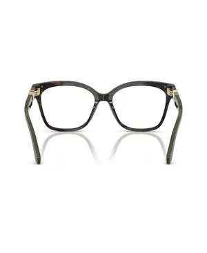 Michael Kors Topanga Eyeglasses - Olive Camo Tortoise