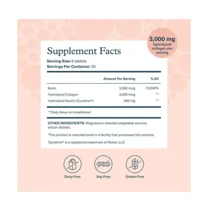 YOUTHEORY Hair Collagen Plus 120 Tablets