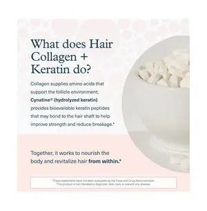 YOUTHEORY Hair Collagen Plus 120 Tablets