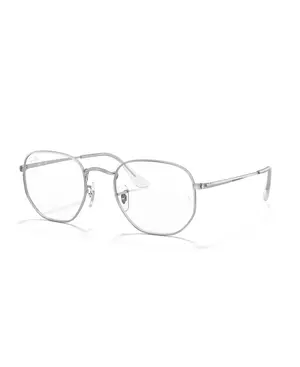 Ray-ban Hexagonal Optics Eyeglasses - Silver