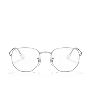 Ray-ban Hexagonal Optics Eyeglasses - Silver