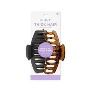 GIMME BEAUTY Thick Hair Claw Clips Durable - No Color