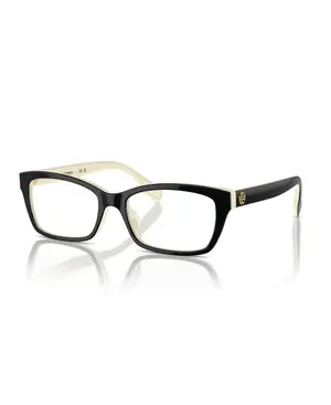 Tory Burch Eyeglasses - Black,ivory