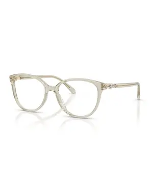 SWAROVSKI Women's Eyeglasses Transparent Beige