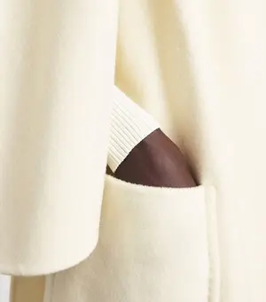 WOLK MORAIS Cashmere Belted Inverness Coat