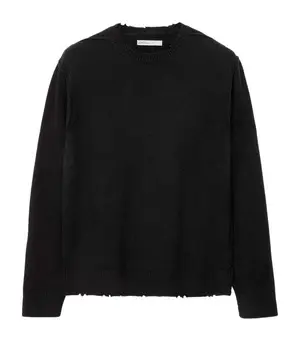ALLSAINTS Wool-blend Remus Crew-neck Sweater - Black