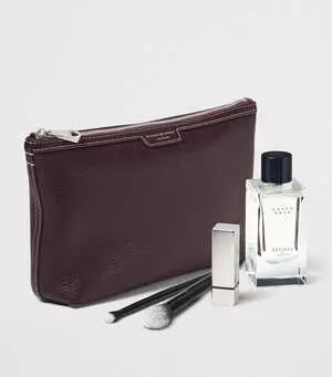 ASPINAL OF LONDON Leather Hudson Toiletry Bag
