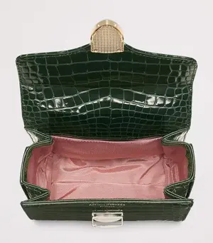 ASPINAL OF LONDON Mini Leather Mayfair Top-handle Bag