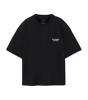 ALLSAINTS Organic Cotton Shadow T-shirt - Black