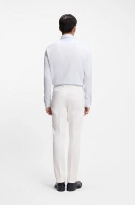 BOSS Slim-fit Cotton-blend Pants