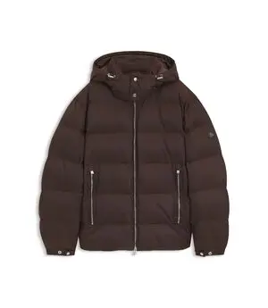 BOSS Water-repellent Padded Jacket With Micro-monogram Jacquard