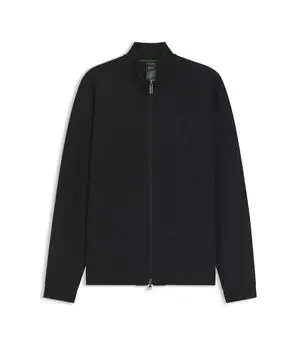 BOSS Porsche X Zip-up Sweatshirt With Pasha-check Jacquard