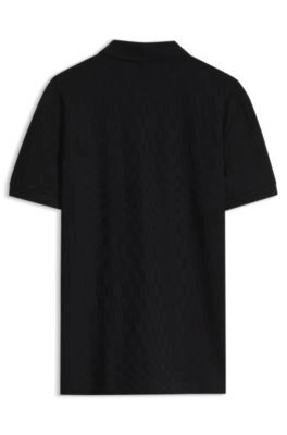 BOSS Porsche X Polo Shirt With Pasha Pattern