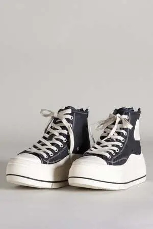 R13 Kurt High Top Sneaker - Black