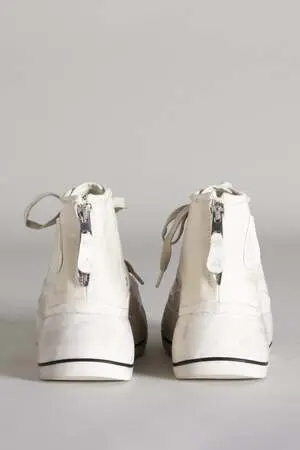 R13 Kurt High Top Sneaker - Ecru