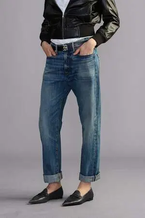 R13 Boyfriend Jean Blue