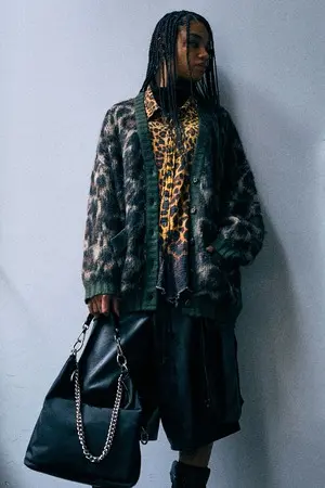 R13 Oversized Cardigan - Multi