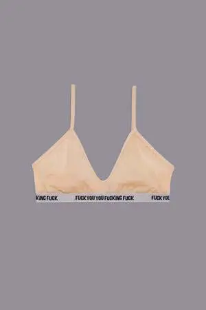 R13 Bralette - Nude