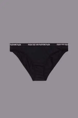 R13 Classic Panty - Black