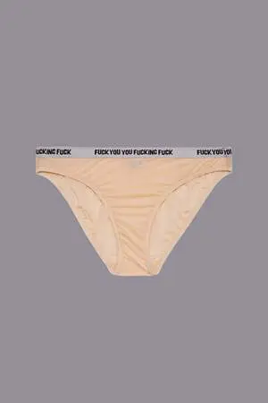 R13 Classic Panty Nude