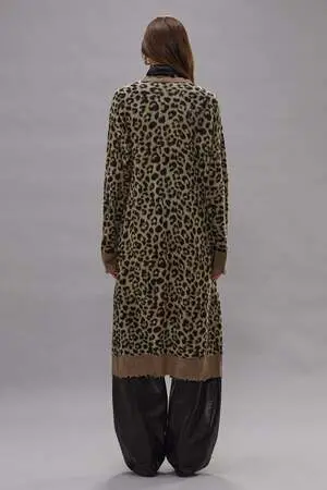 R13 Printed Long Cardigan - Multi