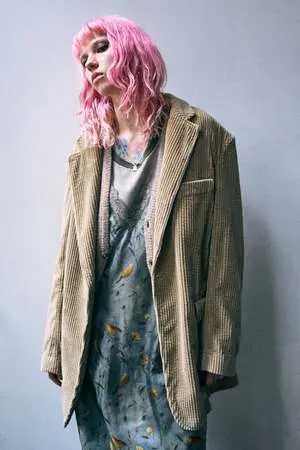 R13 Oversized Ragged Blazer - Light Khaki