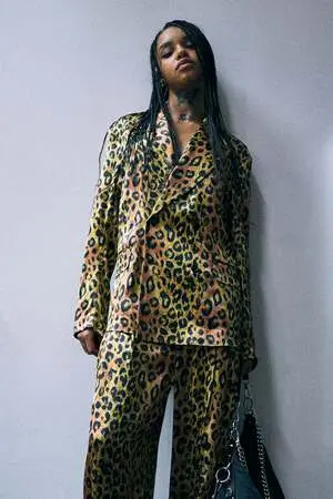 R13 Oversized Ragged Blazer - Multi