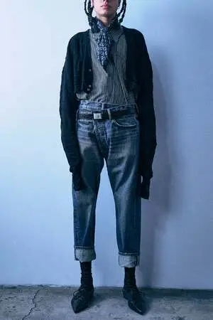 R13 Crossover Jean - Dawson Blue
