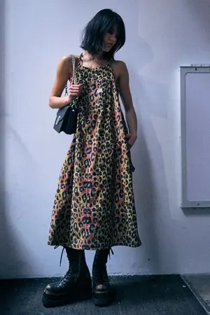 R13 Relaxed Strappy Dress - Multi
