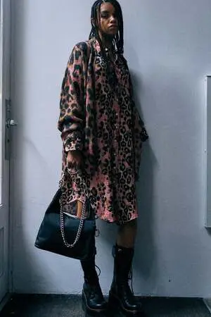 R13 Jumbo Shirtdress - Multi