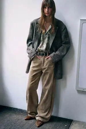 R13 Janine Jean - Light Khaki