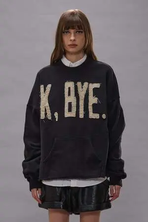 R13 K Bye Oversized Cut