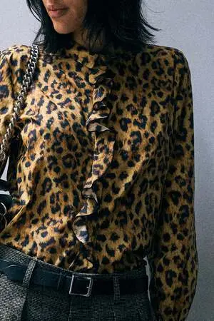 R13 Ruffle Blouse
