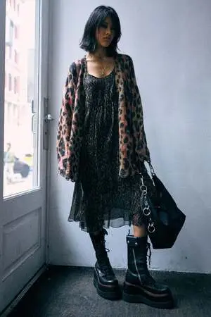 R13 Gathered Tank Dress