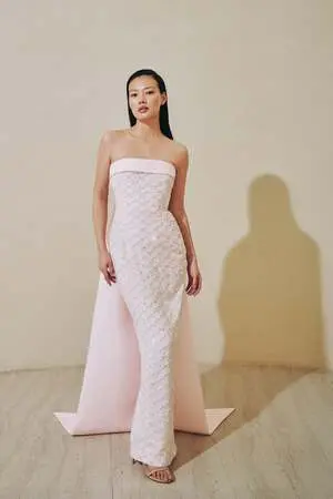 SAU LEE Amal Beaded Dress